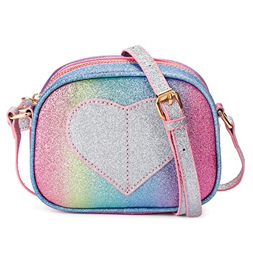 mibasies Little Girls Crossbody Purse Gift Presents for Kids – Pink and ...