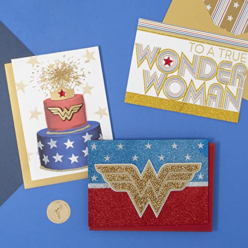 Papyrus Wonder Woman Card for Her (Birthday, Thank You, Friendship ...